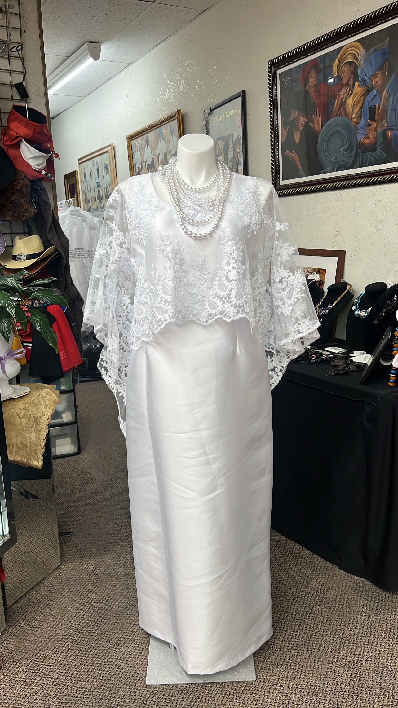 Pretty Lace High Low – Rene's Fashions Design